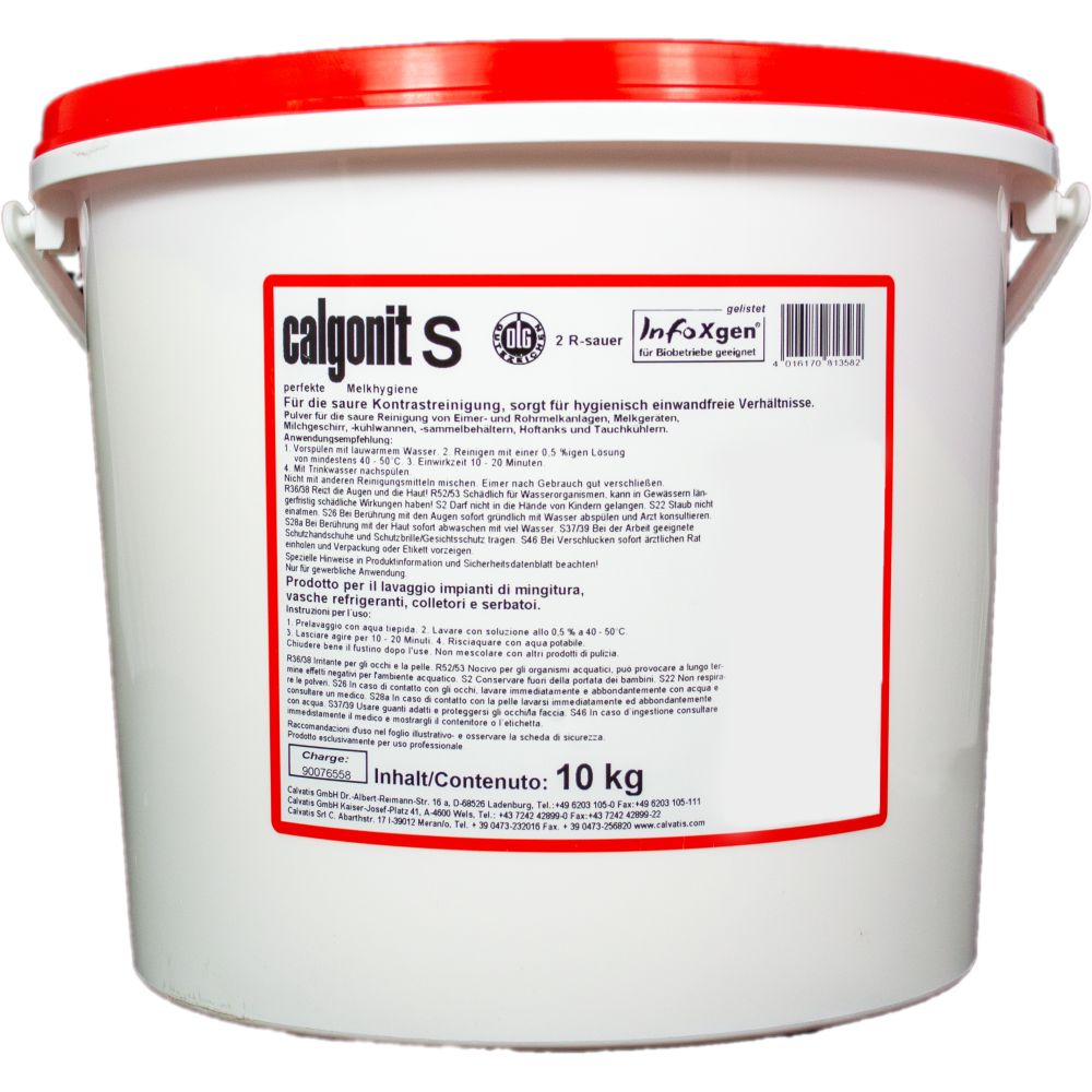 Calgonit S 10 Kg Bucket Calgonit S 10 Kg Bucket